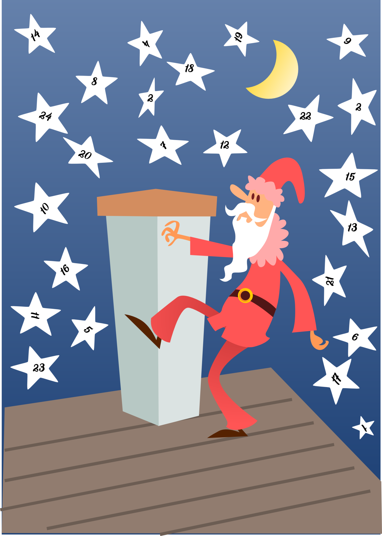 Printable Advent Calendars – My Calendar Land